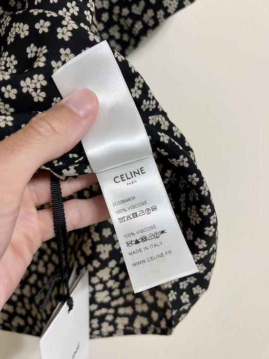 Celine Celine Flower Button Up | Grailed