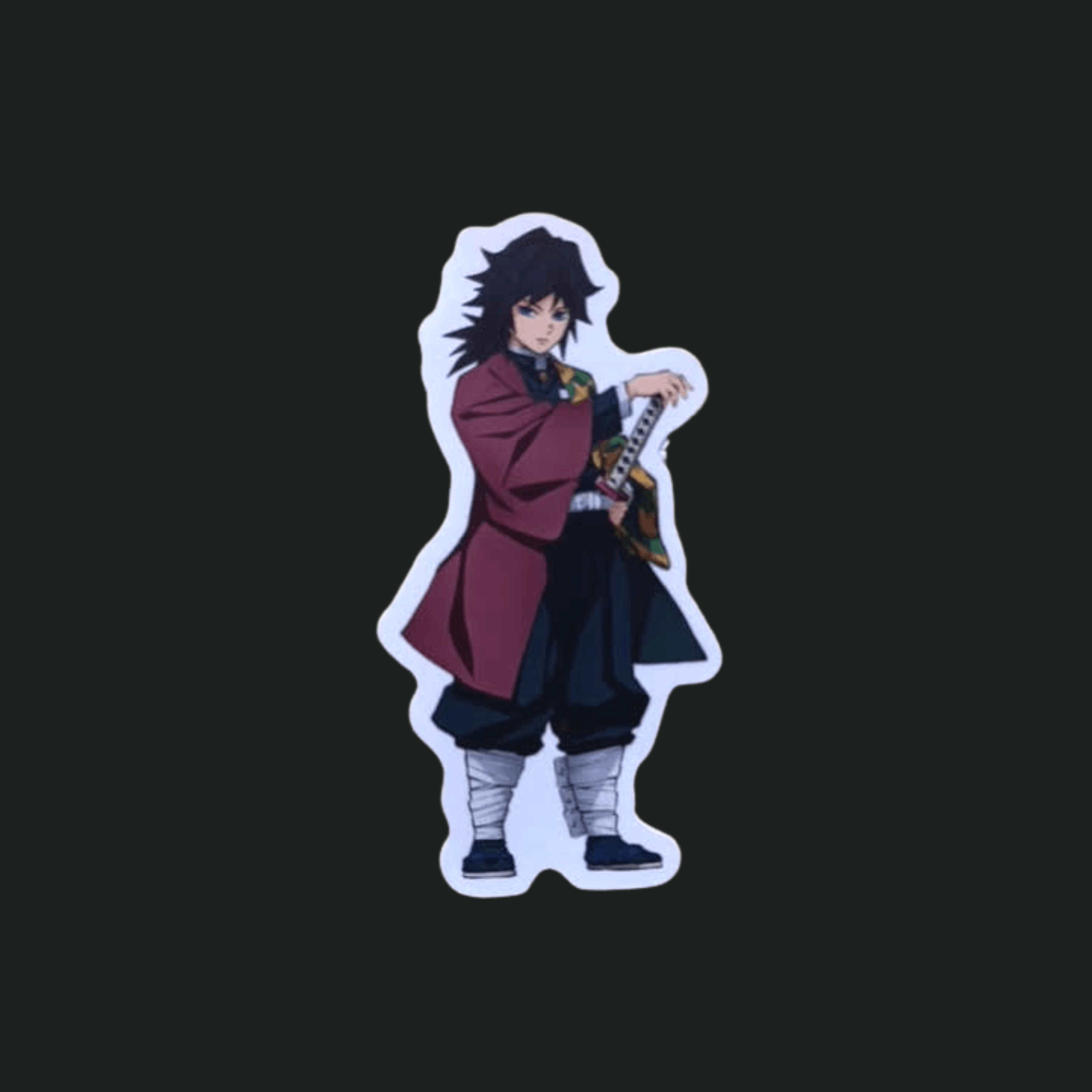 Cartoon Network Demon Slayer Sticker - Giyu Tomioka | Grailed
