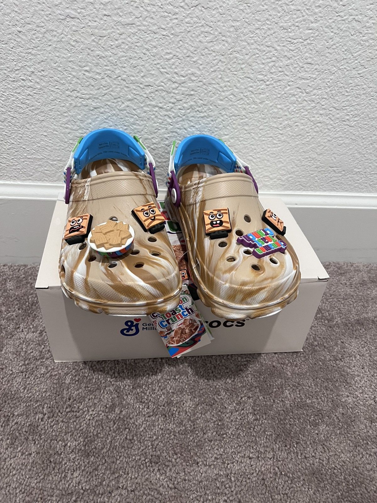 Crocs Cinnamon Toast Crunch crocs | Grailed