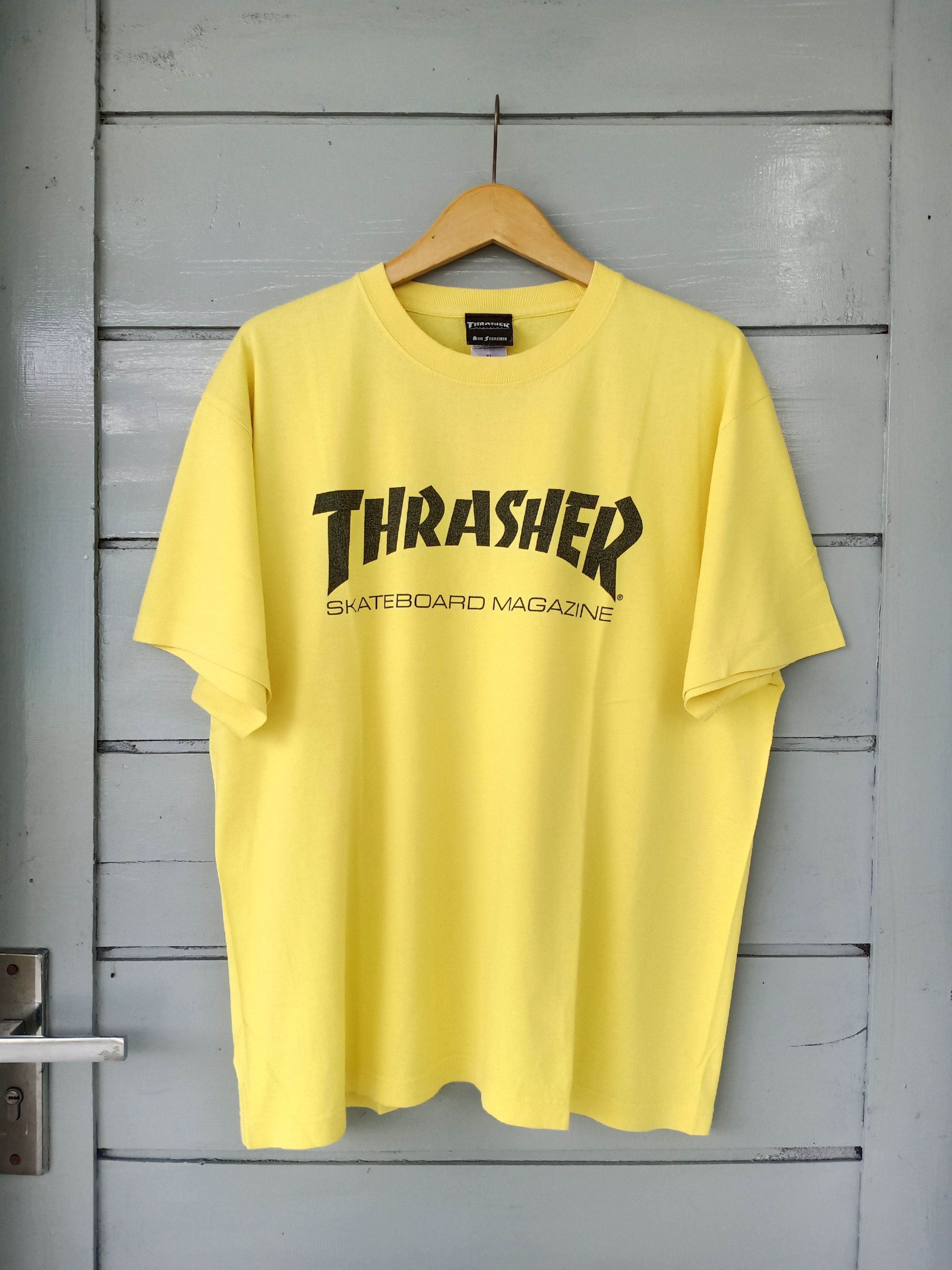Thrasher Thrasher Skateboard Magazine Yellow | Grailed