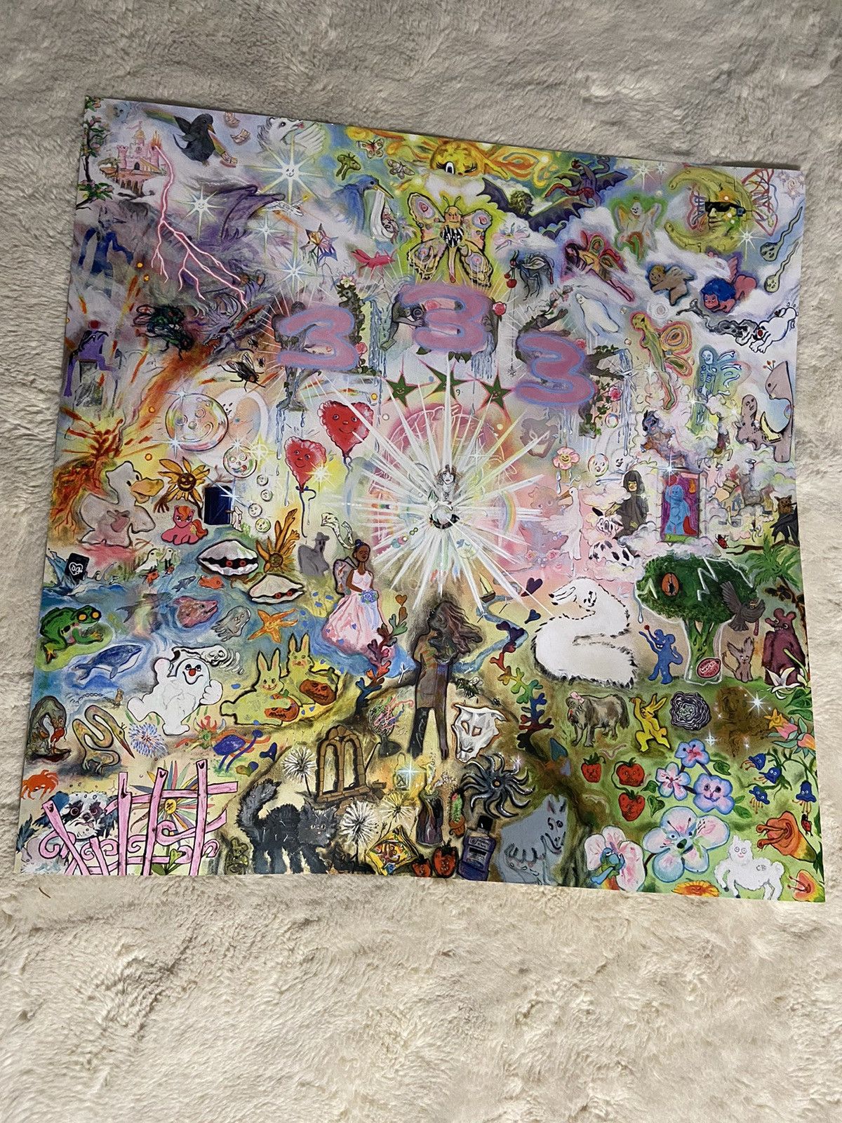 Drain Gang Claire Barrow for Drain Gang bladee 333 poster | Grailed