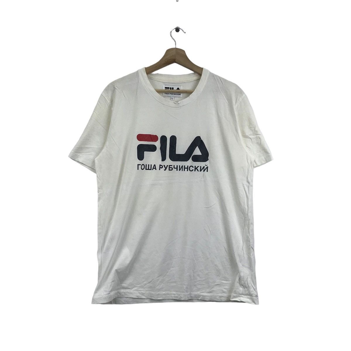 Fila Vtg FILA x GOSHA RUBCHINSKIY Collaboration Stock Logo | Grailed