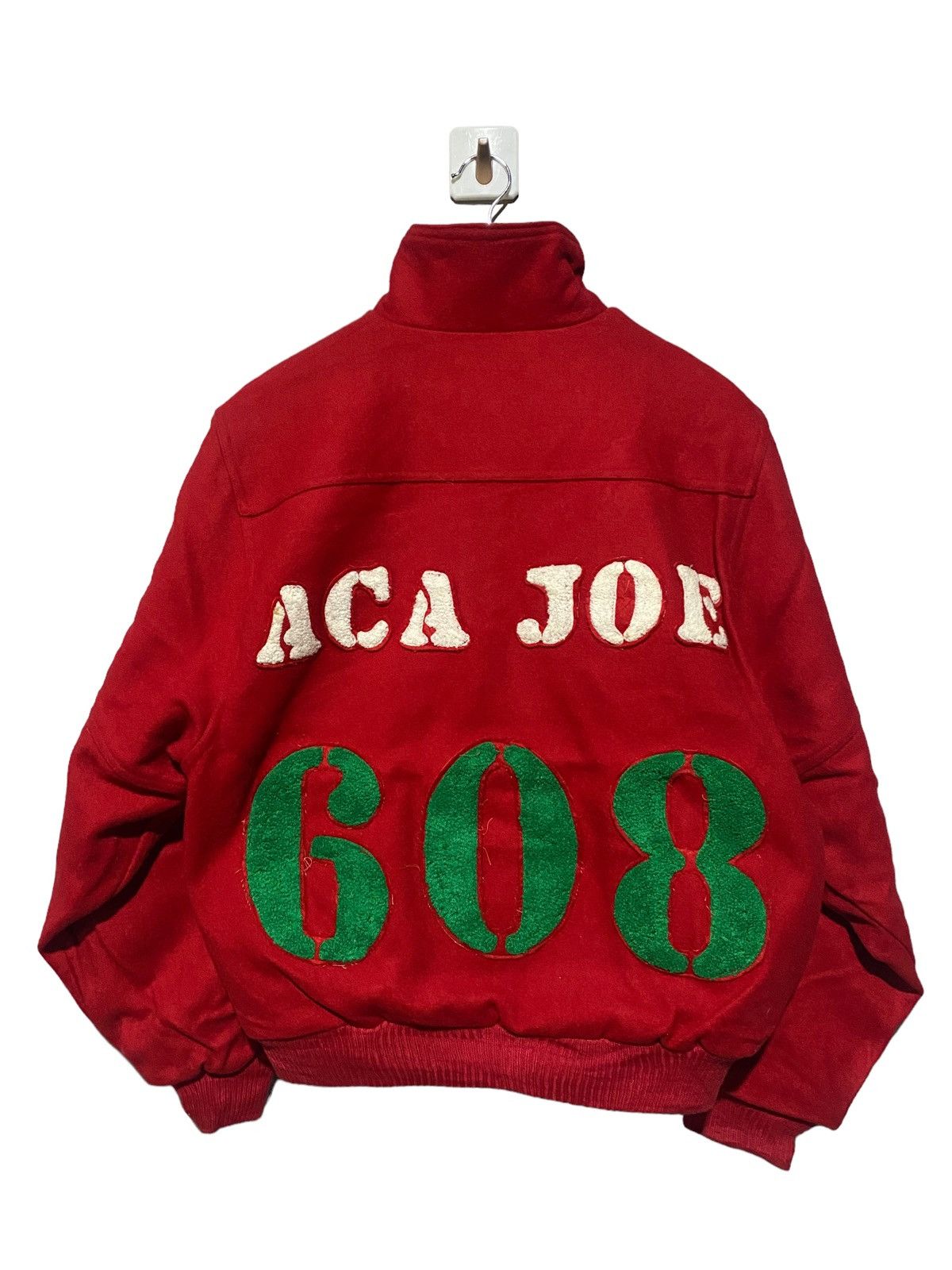 Varsity × Varsity Jacket × Vintage DAVID LETTERMAN ACA JOE 608 VINTAGE ...