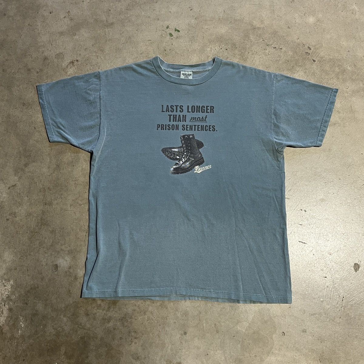 Vintage Vintage Danner Boots Prison Sentences T-Shirt | Grailed
