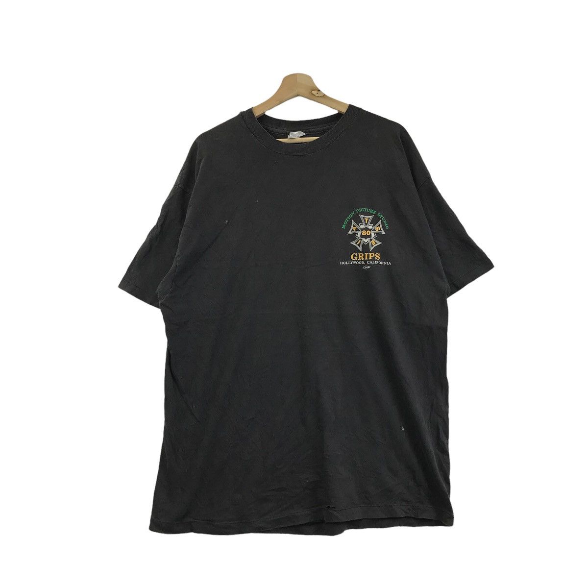 Vintage Vtg 80’ MOTION PICTURE STUDIO Local 80 Grips Tee Shirt | Grailed