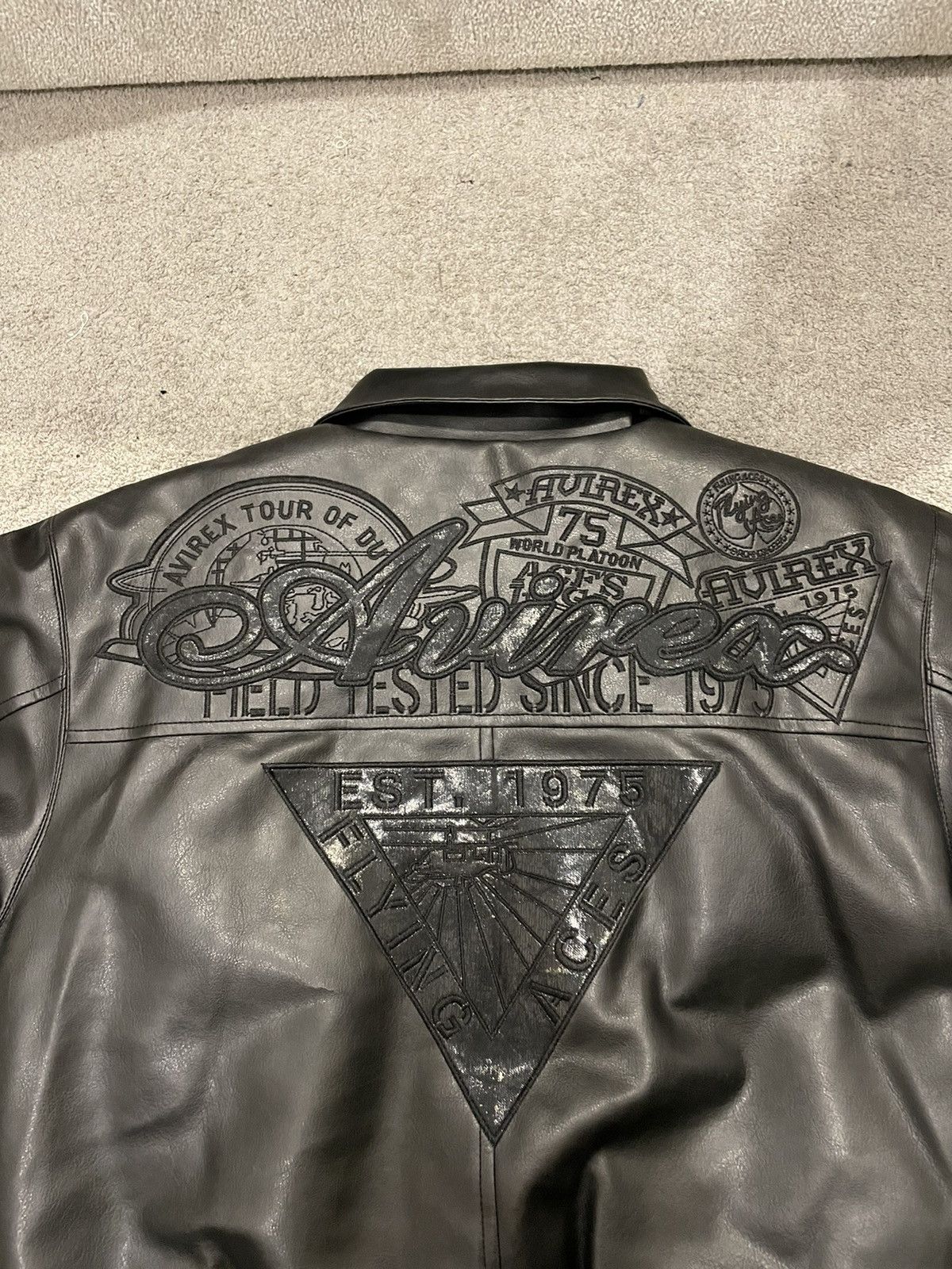 Avirex × Japanese Brand × Streetwear avirex leather jacket | Grailed