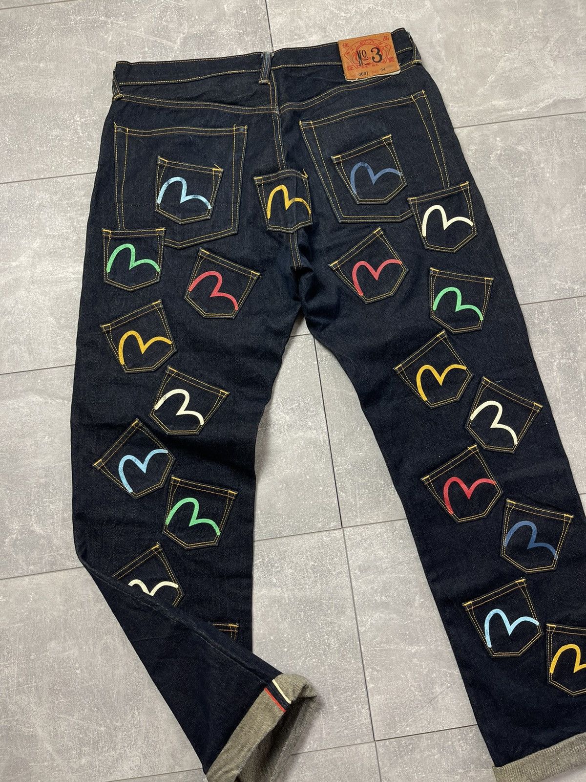 Evisu Evisu denim multi pocket selvedge jeans pants | Grailed