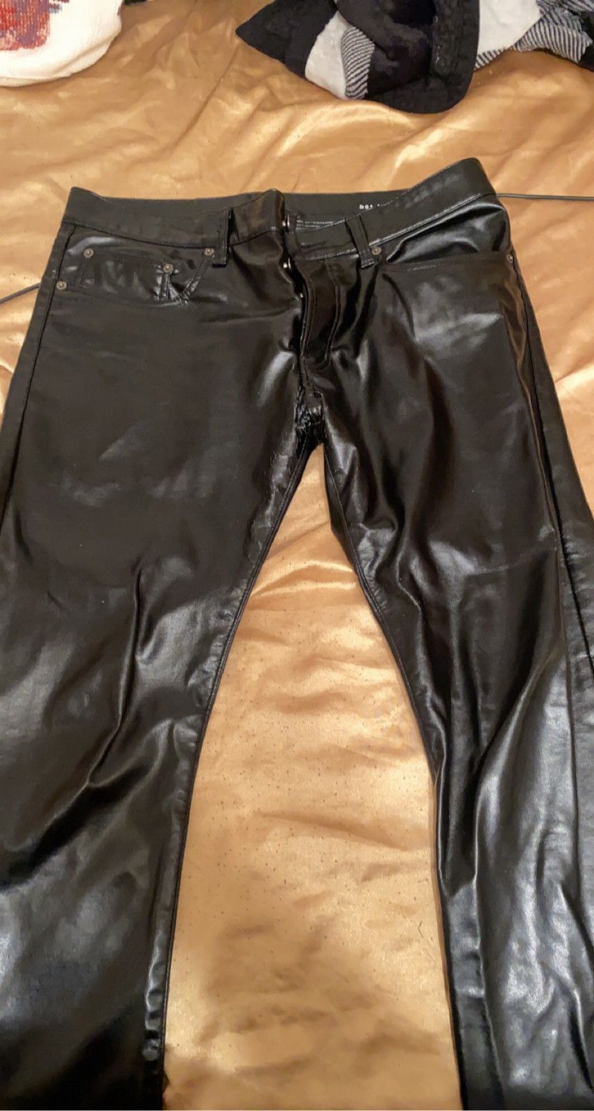 Yves Saint Laurent YSL Polyurethane pants | Grailed