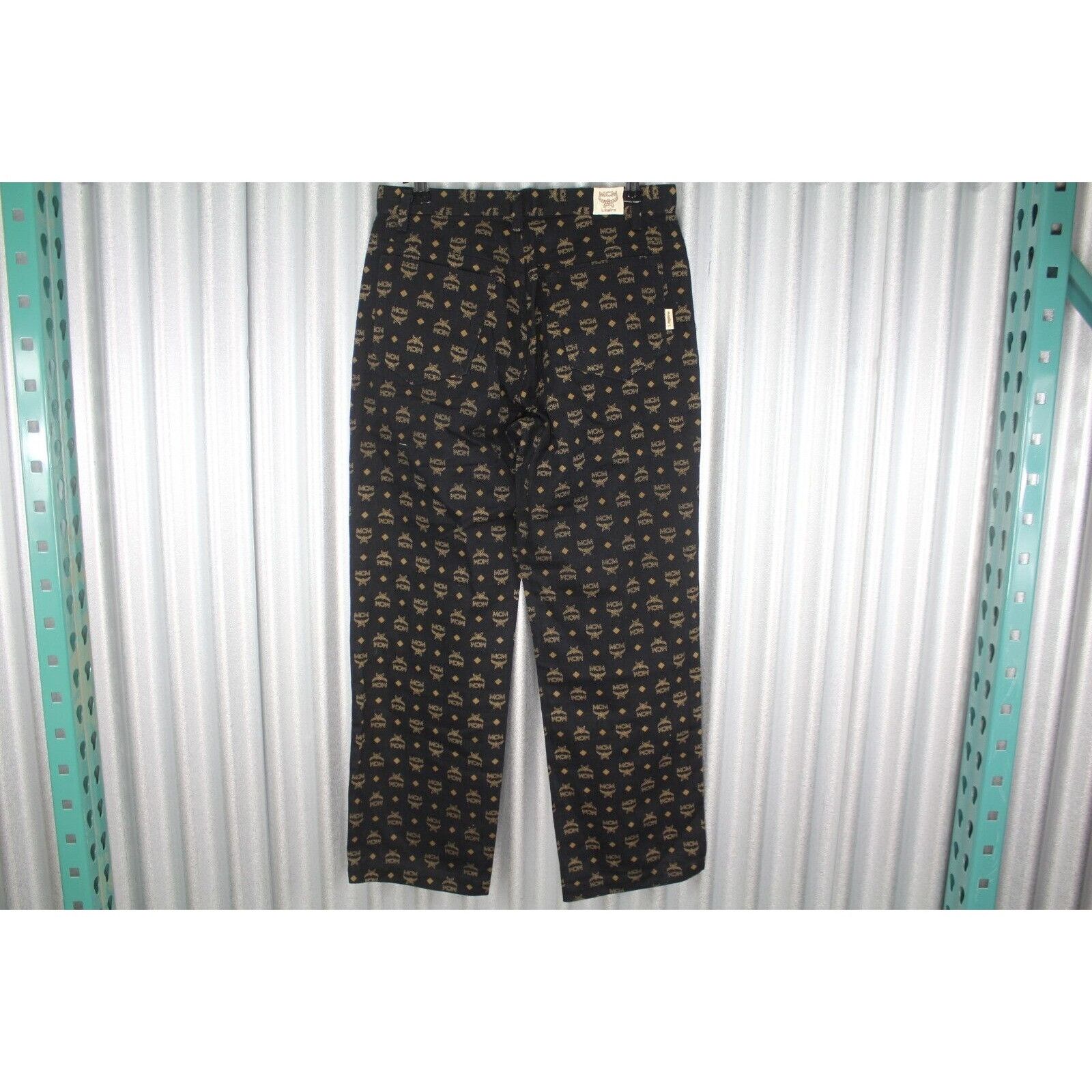 MCM Vintage MCM Munich Legere Monogram Logo Pants Denim Jeans Wo | Grailed