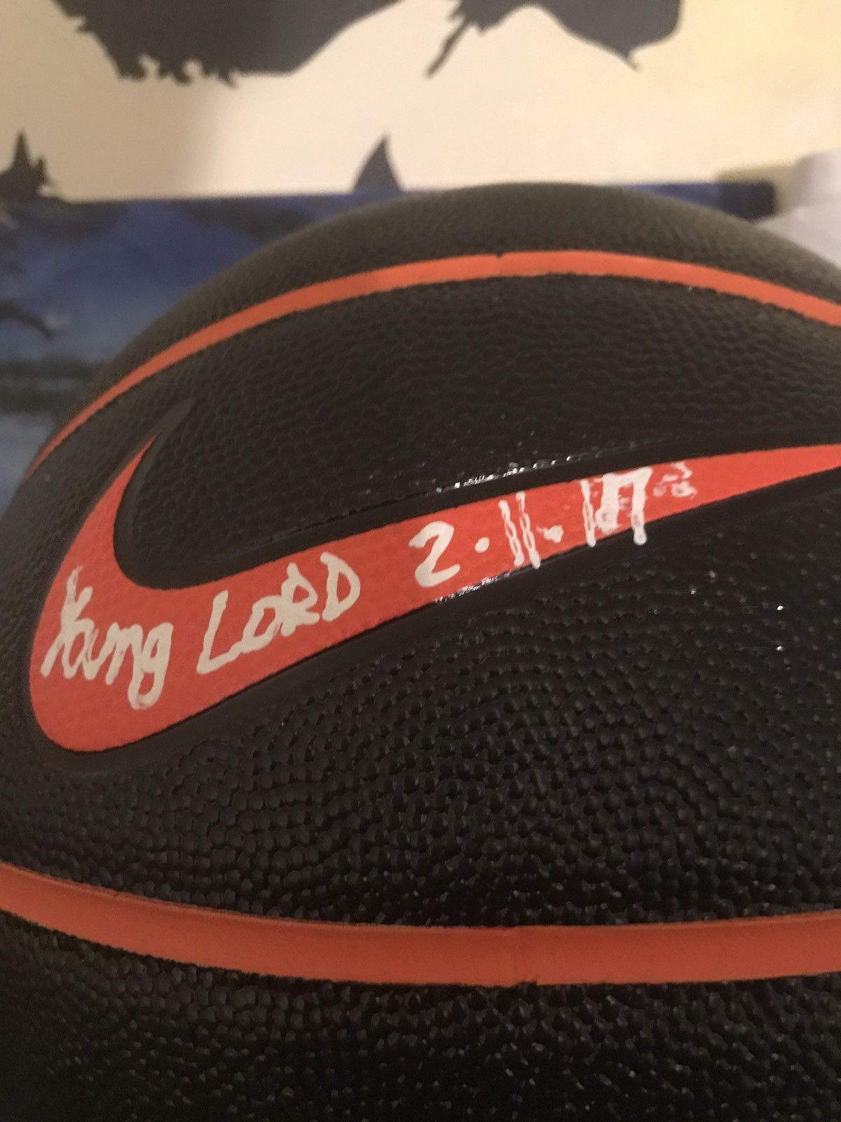 Vlone VLone SIGNED ASAP BARI BASKETBALL | Grailed