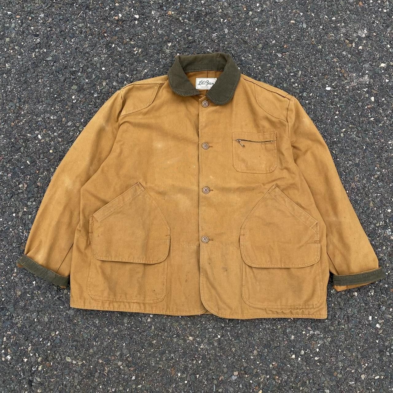 L.L. Bean × Streetwear × Vintage Crazy 60s 70s L.L. Bean Script Logo Field / Chore Coat | Grailed