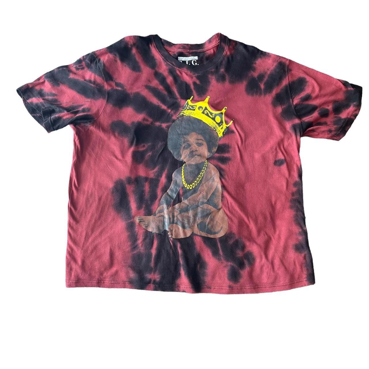 Streetwear Red/Black The Notorious B.I.G Biggie Graphic Tee | Grailed