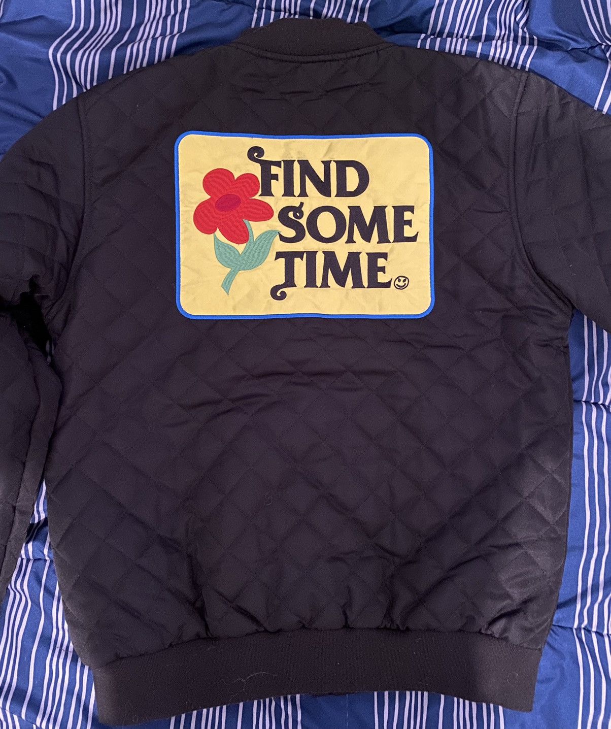Golf Wang × Golf le Fleur Golf Wang Find Some Time Bomber Jacket | Grailed