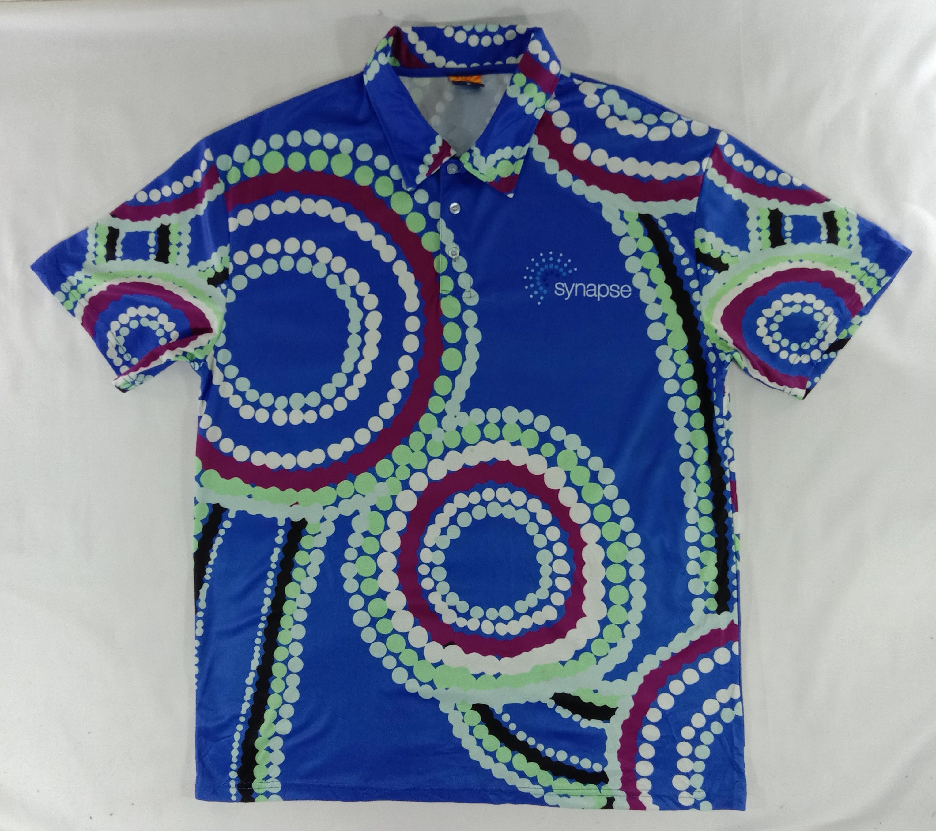 Vintage Vintage Australia Synapse Nice Design Polo Shirt | Grailed