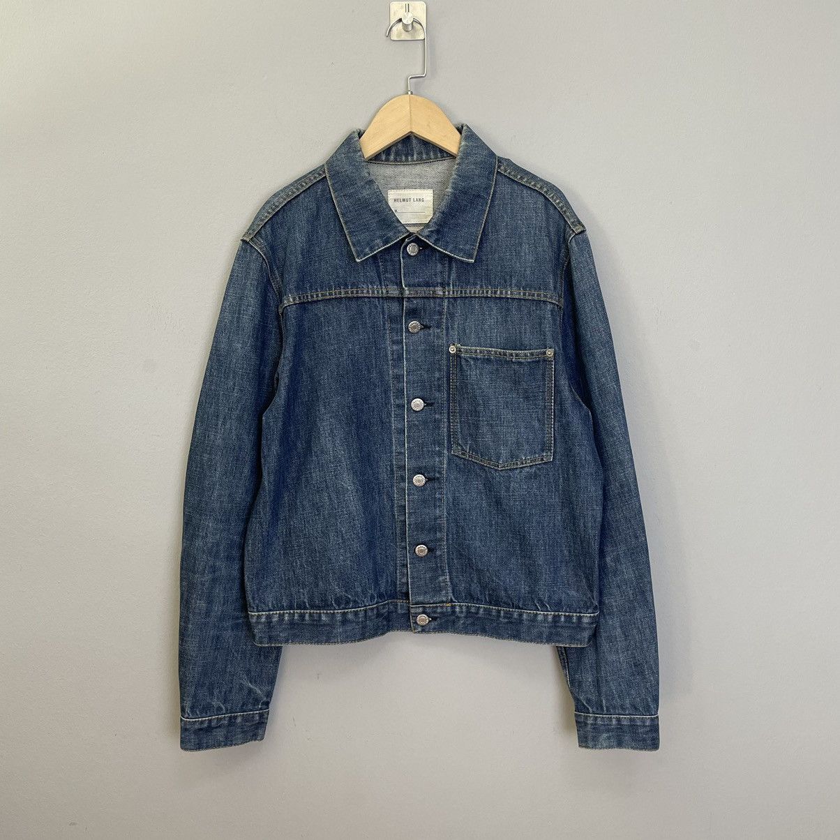 Helmut Lang Classic 1 Pocket Denim Jacket | Grailed
