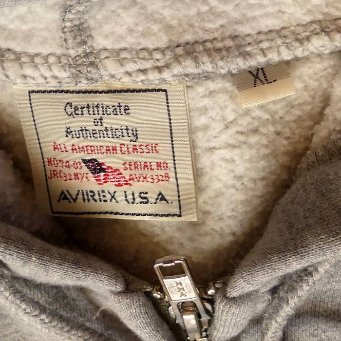 Avirex Vintage Avirex Full-Zip Air Force Hoodie | Grailed