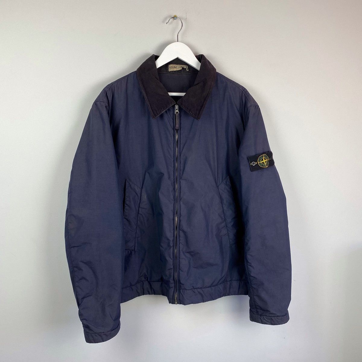 Stone Island Vintage Stone Island workwear / bomber Jacket | Grailed