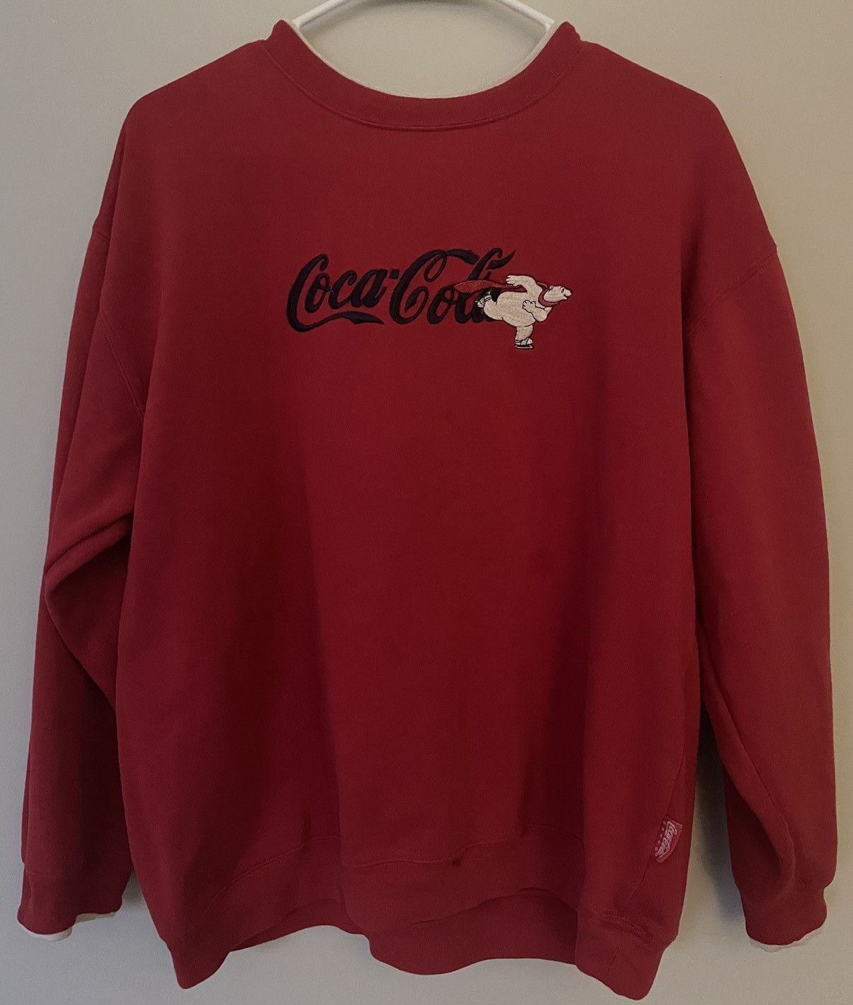 Coca Cola × Streetwear × Vintage Vintage 90s Coca-Cola polar bear pullover | Grailed