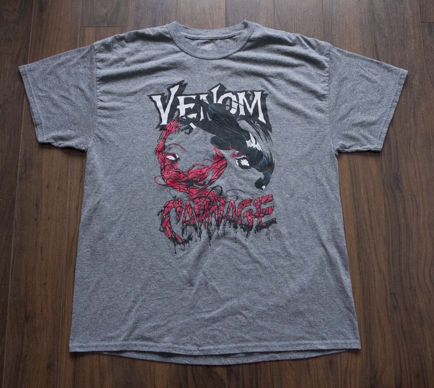 Marvel Comics Venom vs Carnage T Shirt Marvel Size XL | Grailed