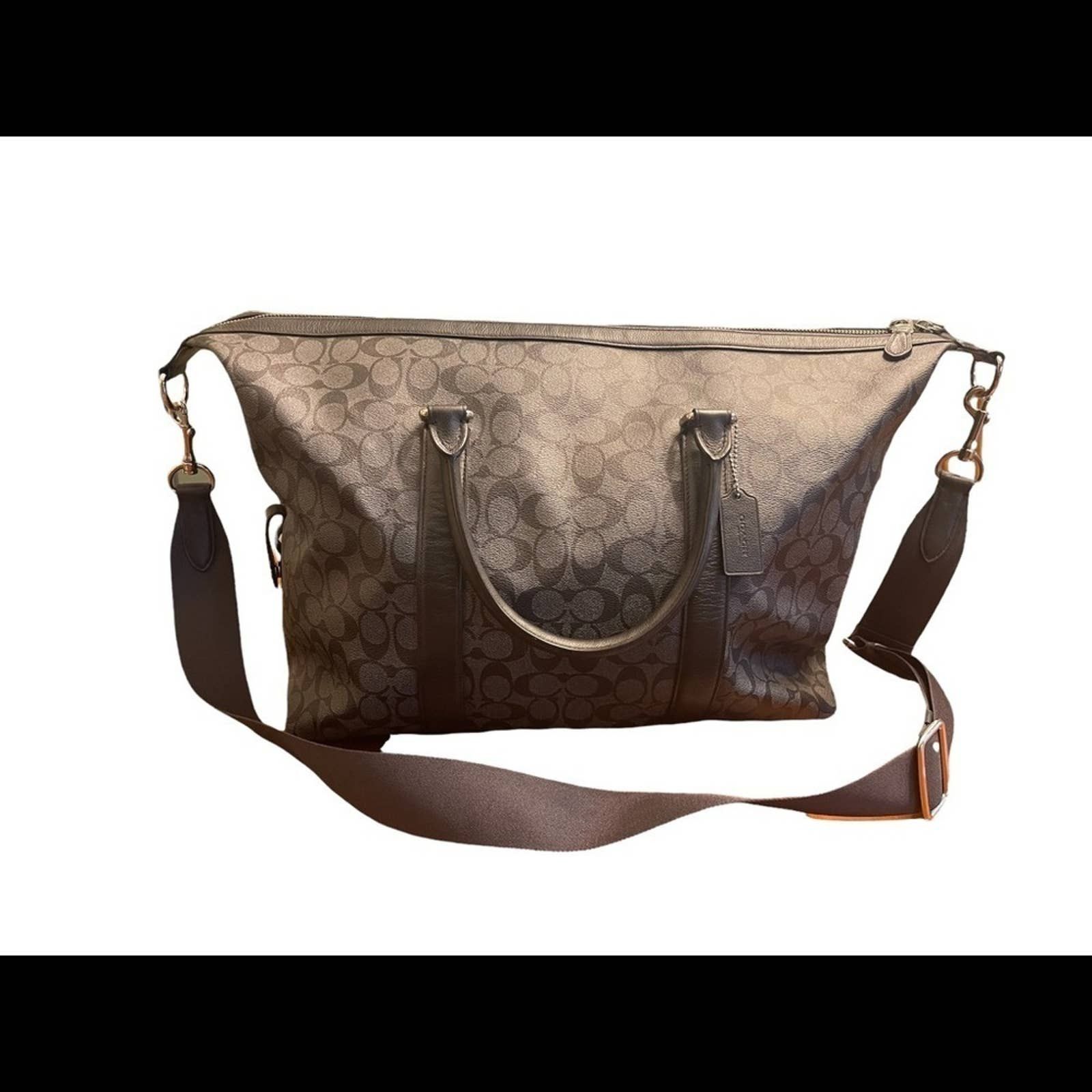 Coach COACH Trekker Bag In Signature Canvas Luggage | Grailed