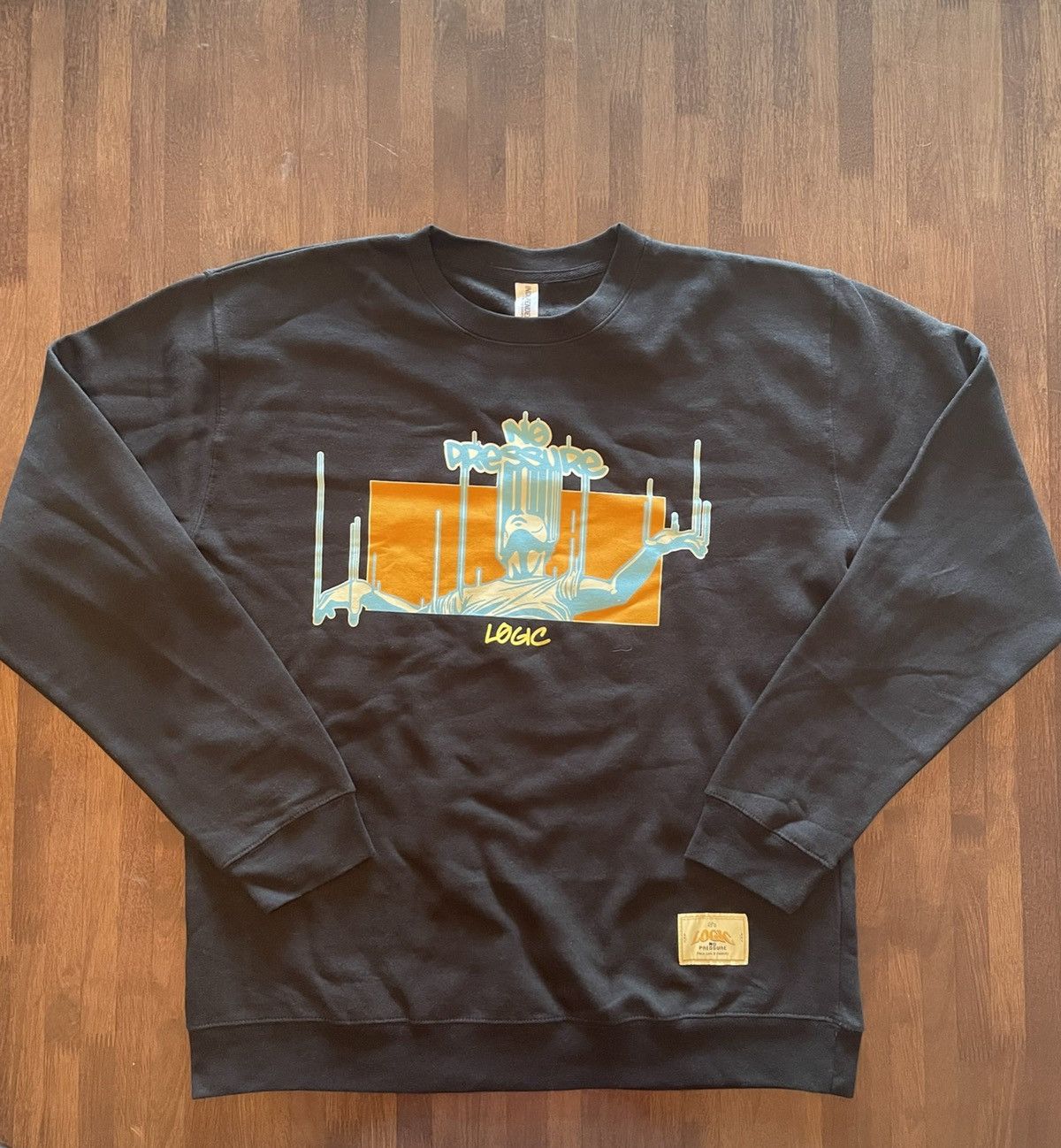 Independent Trading Co. × Logic No Pressure Album Logo Crewneck ...