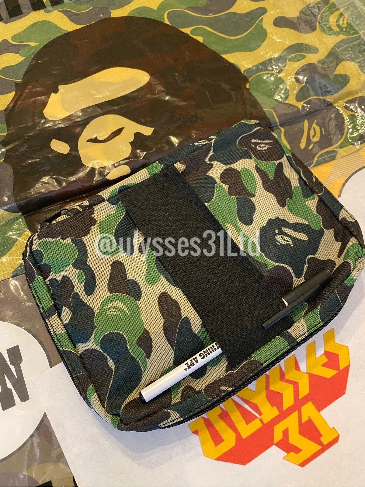Bape Bape Organizer & Pen | Grailed