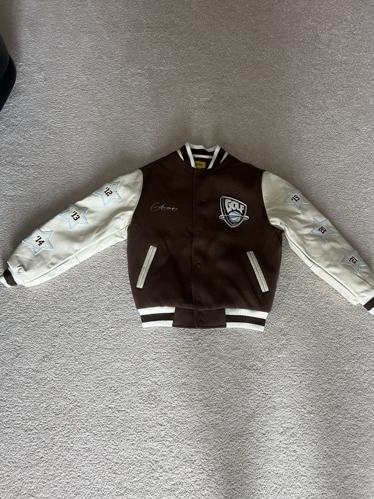 Golf Wang S Golf Wang Championship Letterman Varsity Jacket | Grailed