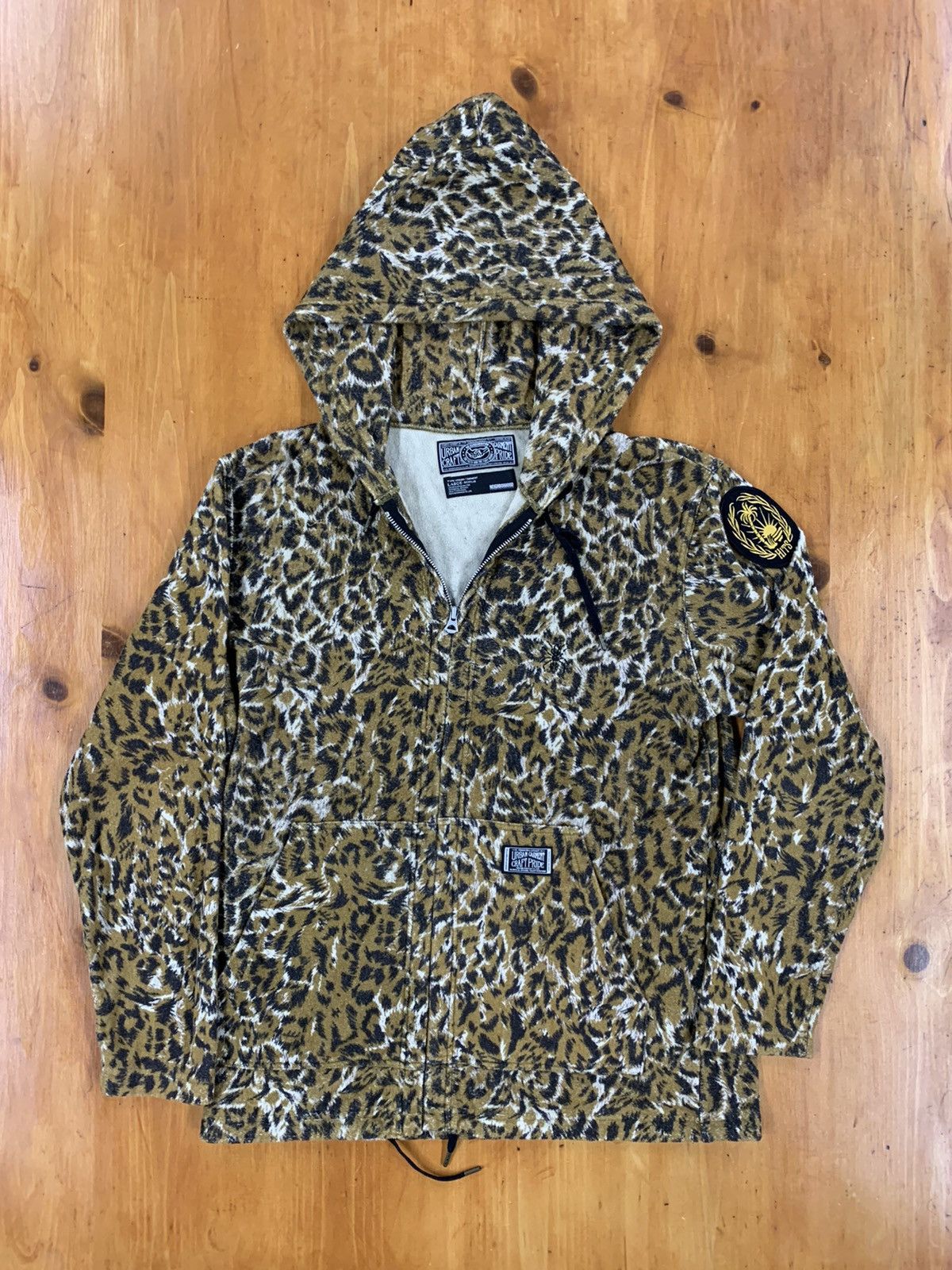 Japanese Brand × Neighborhood Neighborhood Leopard Print Full Zip ...