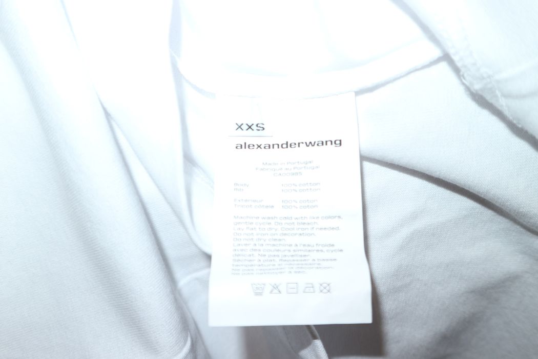 Alexander Wang logo print t-shirt | Grailed