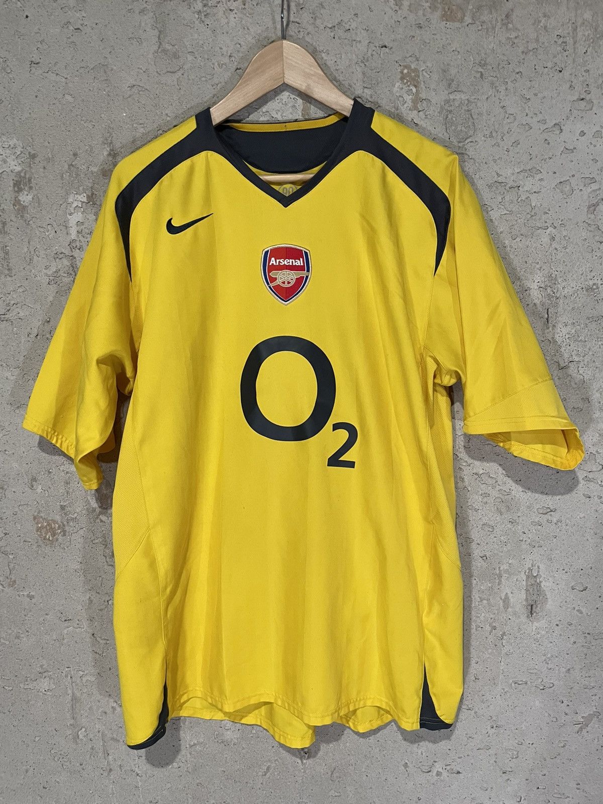 Nike Arsenal Nike Football Kit soccer jersey 02 yellow | Grailed