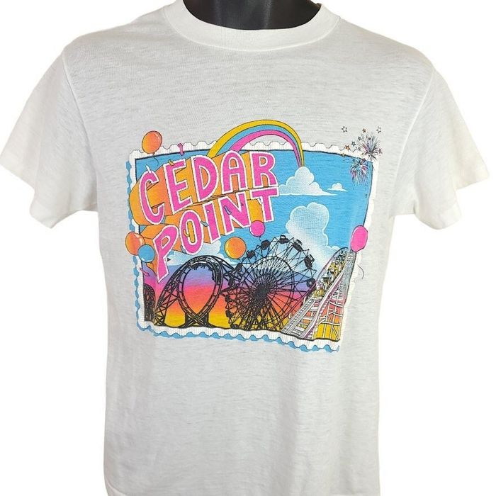 Vintage Cedar Point Amusement Park T Shirt Vintage 80s | Grailed