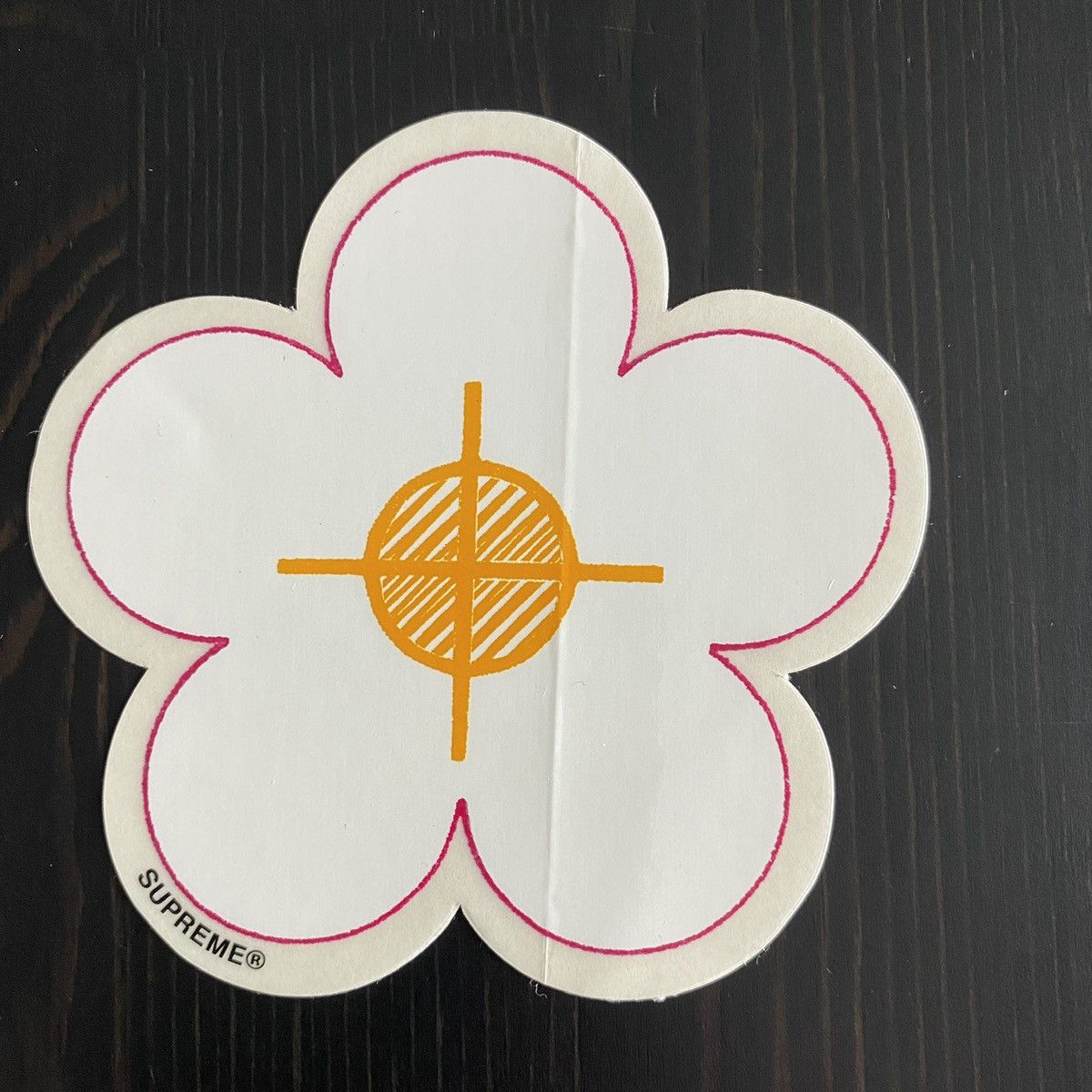 Supreme Supreme Flower Been Hit Sticker SS17 Red | Grailed