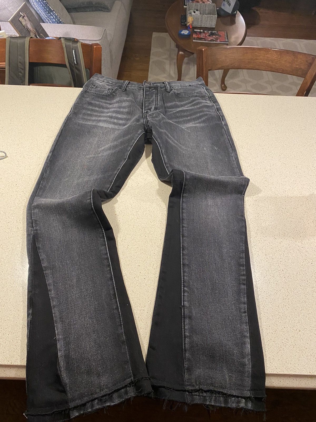 Mnml Mnml Flare Denim Grailed