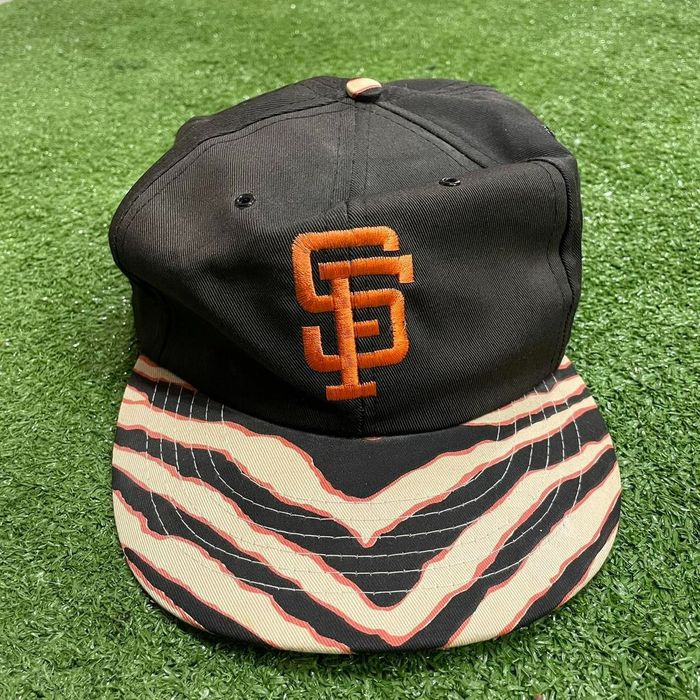 Vintage Vintage 90s San Francisco Giants Striped Brim MLB Logo Hat ...