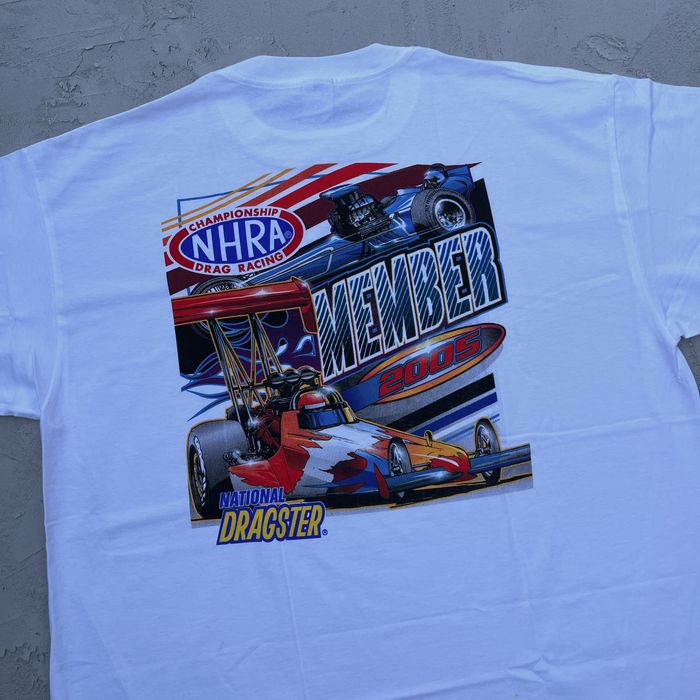 Racing NHRA Drag Racing Member 2005 National Dragster T Shirt | Grailed