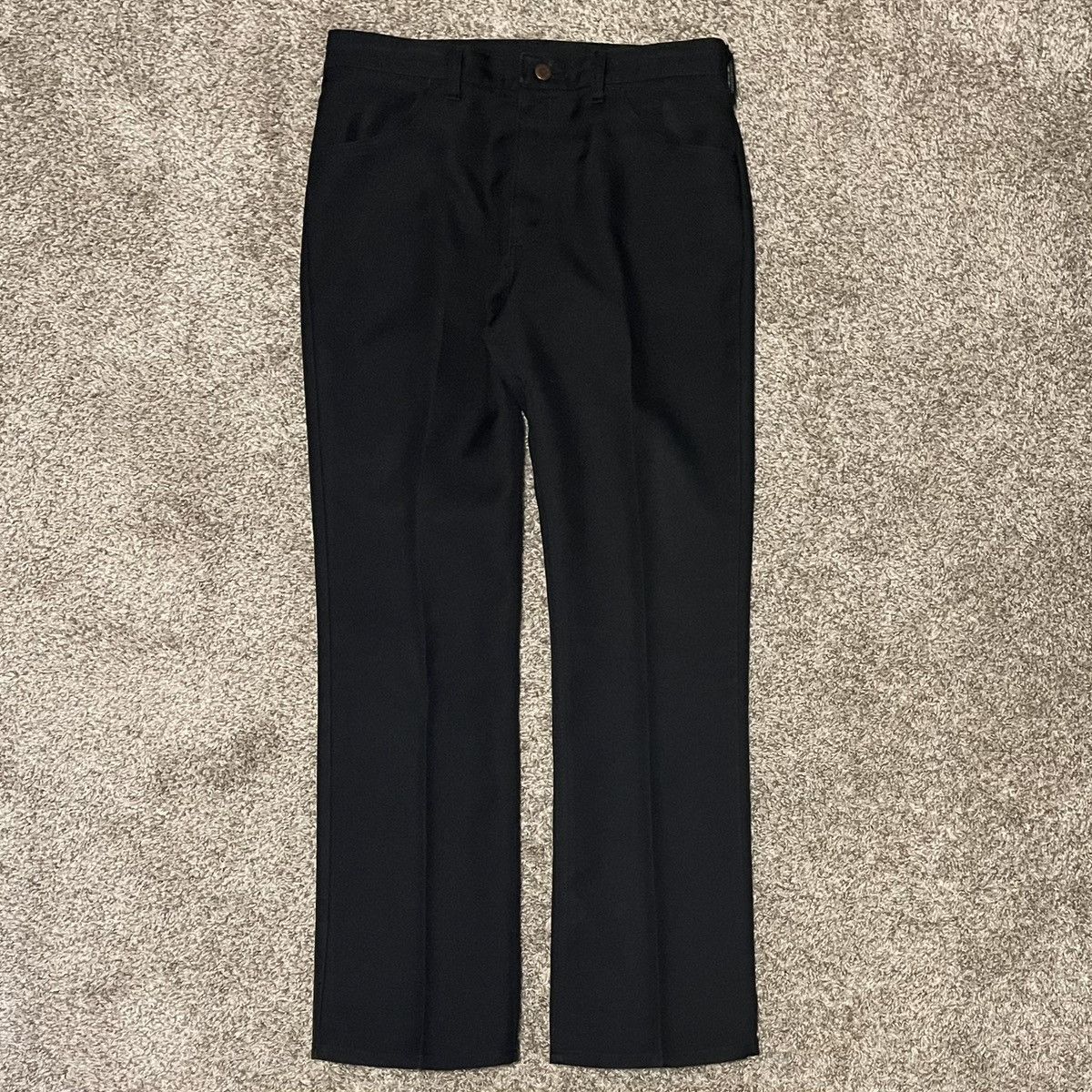 Wrangler 1970s Wrangler Pleated Polyester Pants | Grailed