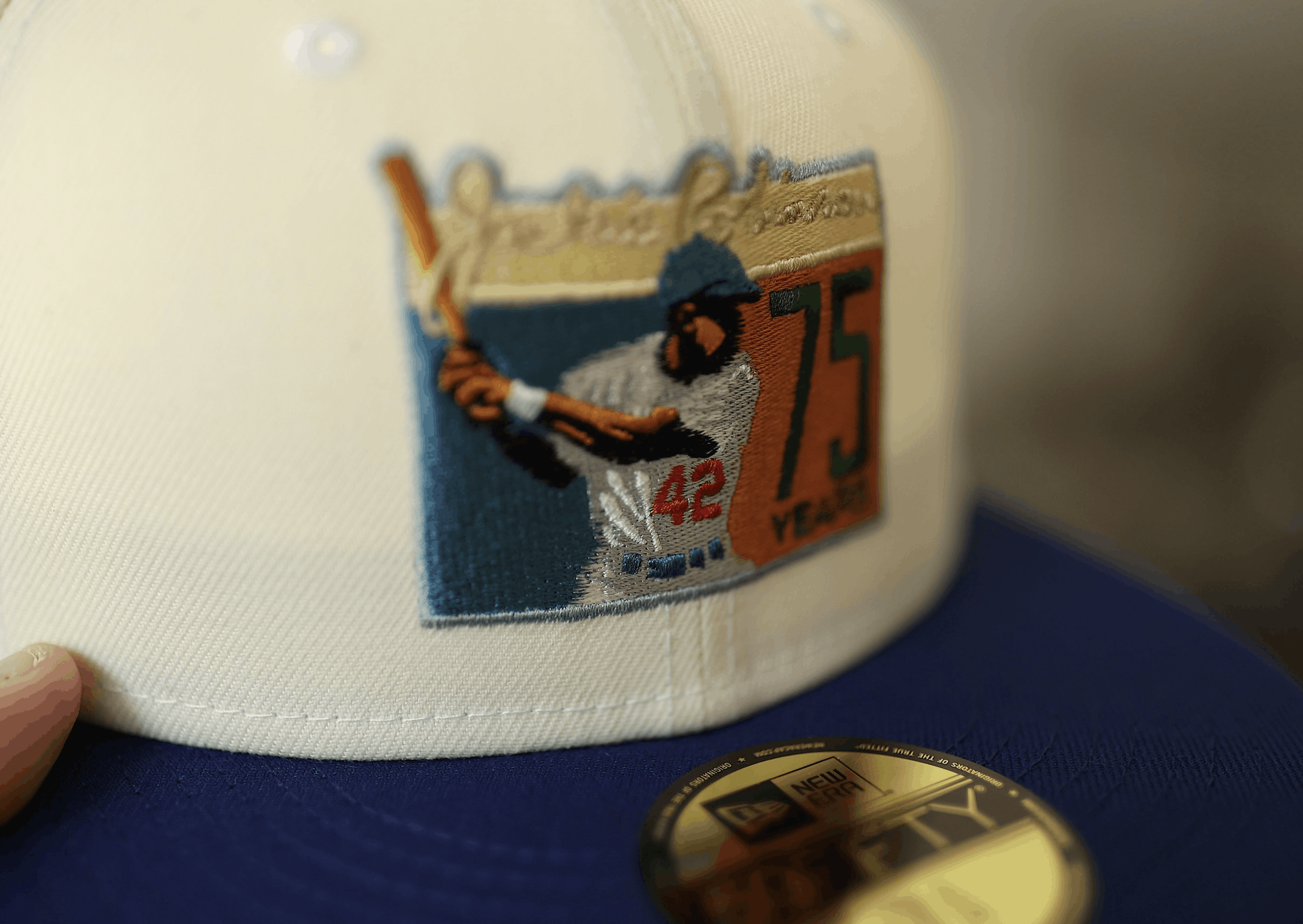 My Fitteds Jackie Robinson 7 5 8 Blue Accessories