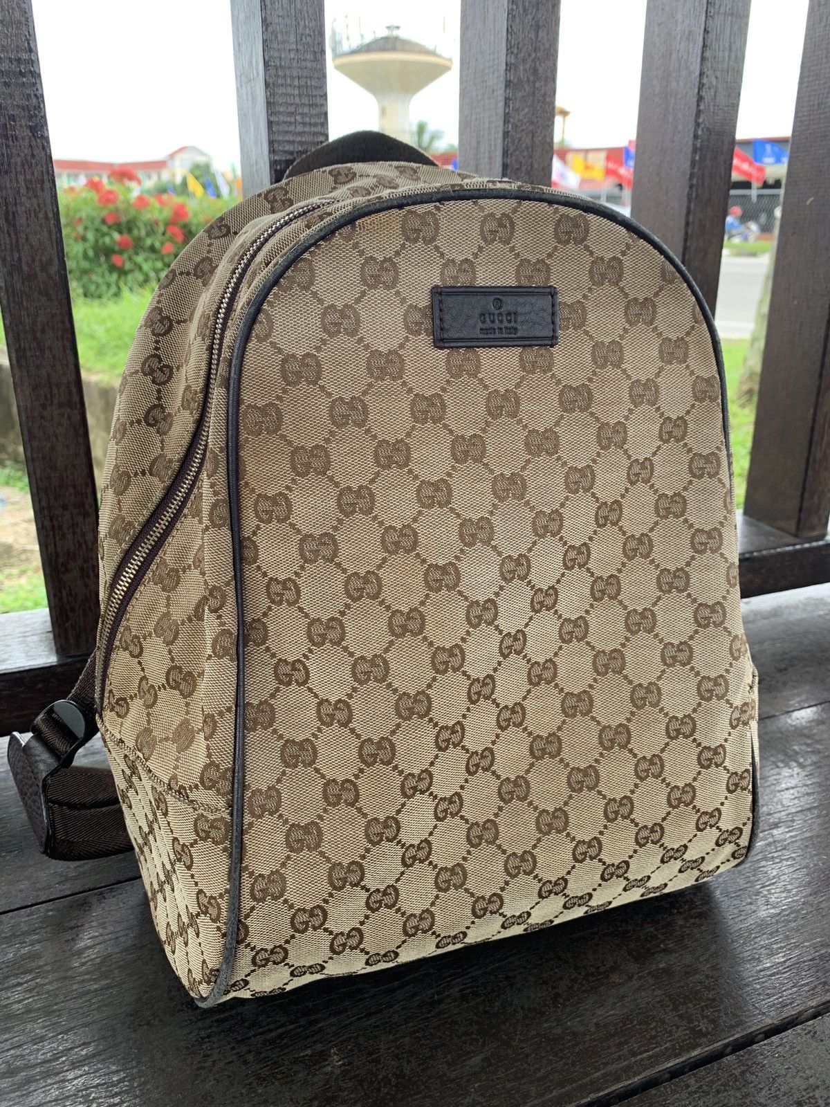 Gucci GUCCI GG Canvas Rucksack Backpack Bag | Grailed