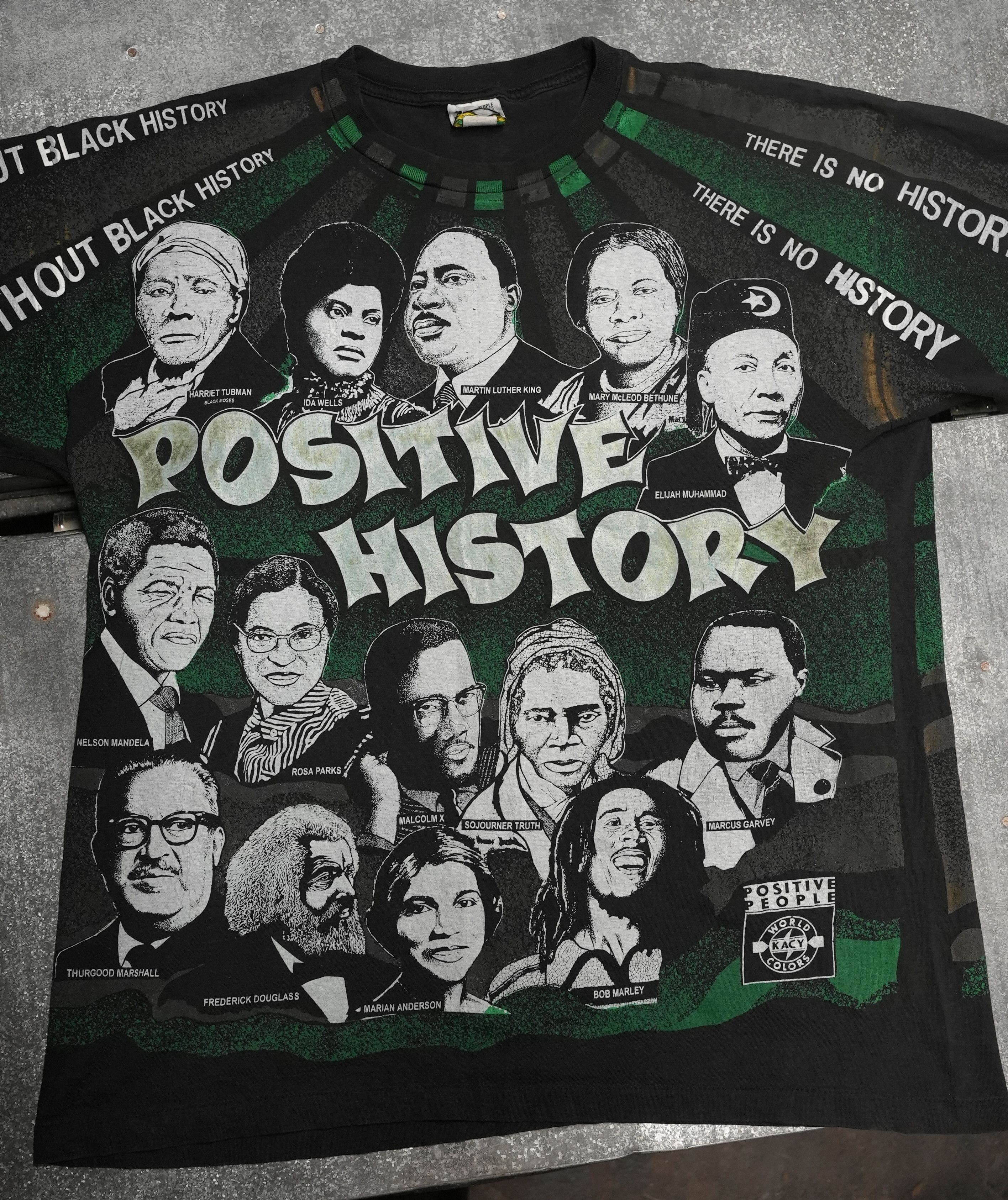 Band Tees × Japanese Brand × Streetwear Positive History Tee | Grailed