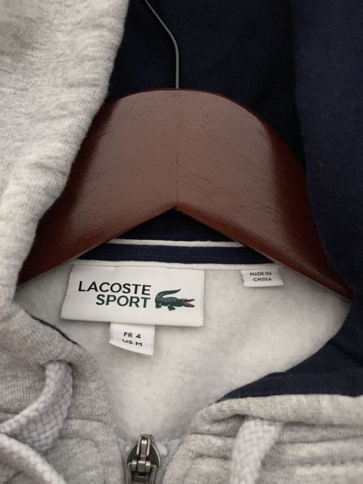 Lacoste Lacoste zip up hoodie | Grailed