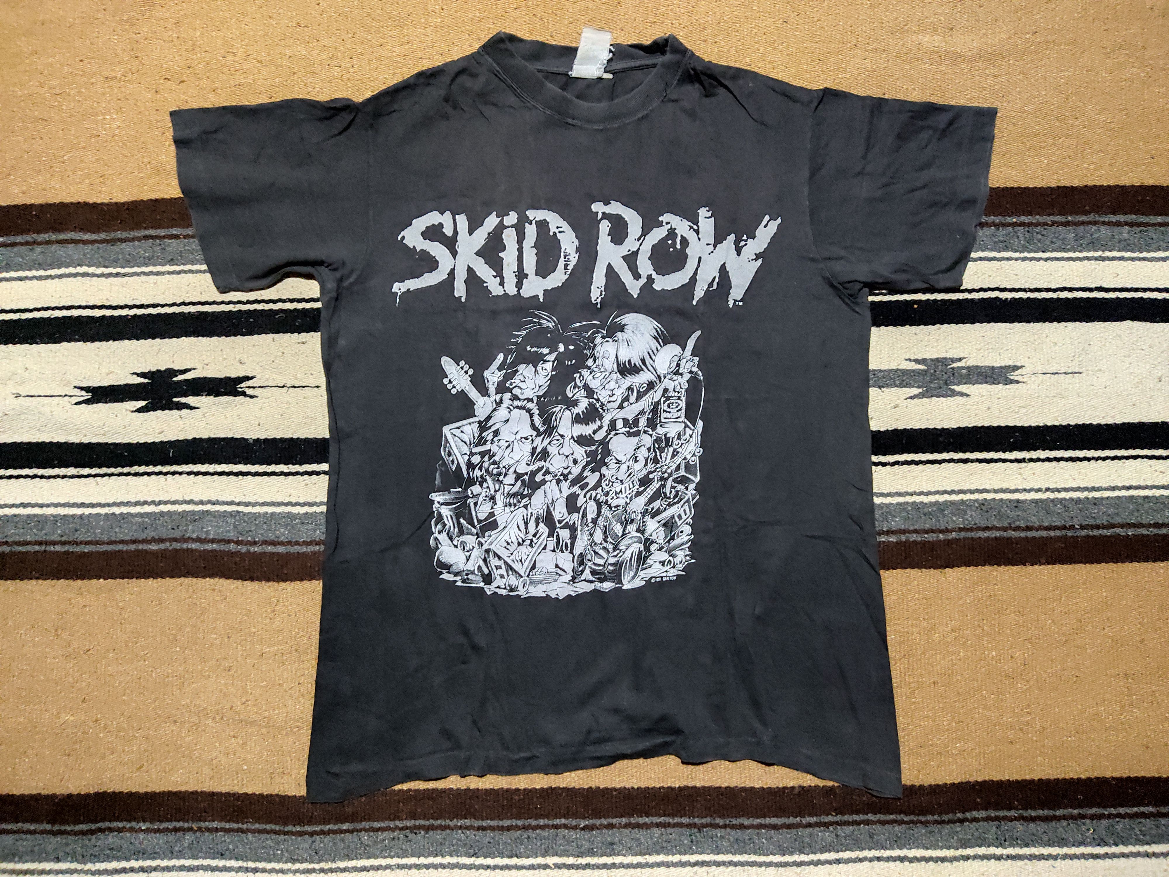 Band Tees × Vintage Vintage Skid Row Japan tour 1992 | Grailed