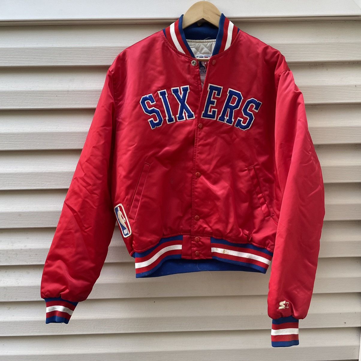 Vintage 80s Starter Philadelphia 76ers jacket | Grailed