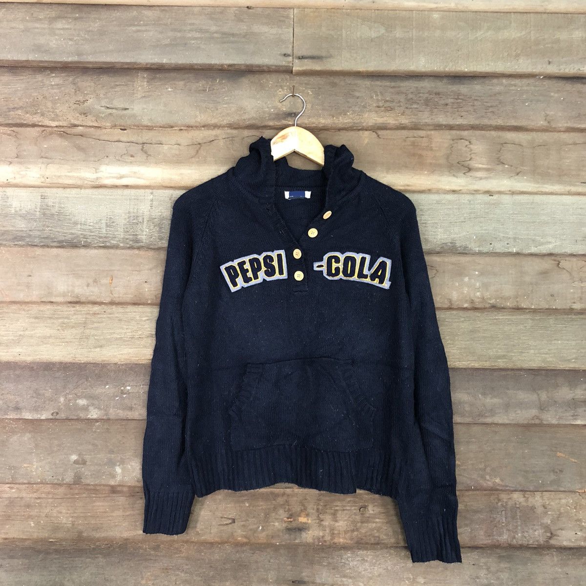 Pepsi × Streetwear × Varsity Jacket RETRO PEPSI COLA Sweater Jacket ...