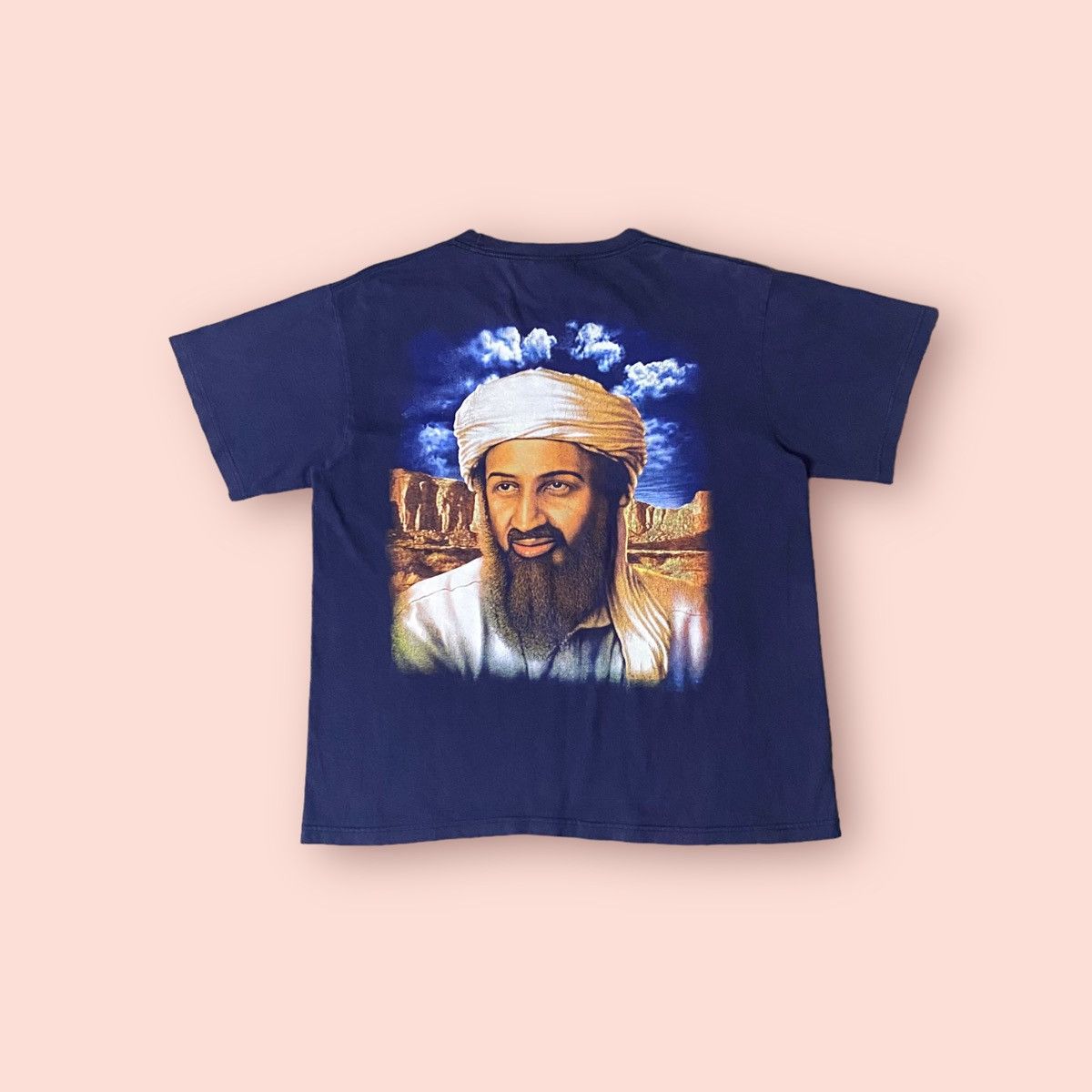 Vintage Vintage Bootleg Osama Bin Laden Rare Wording 90s Tshirt | Grailed
