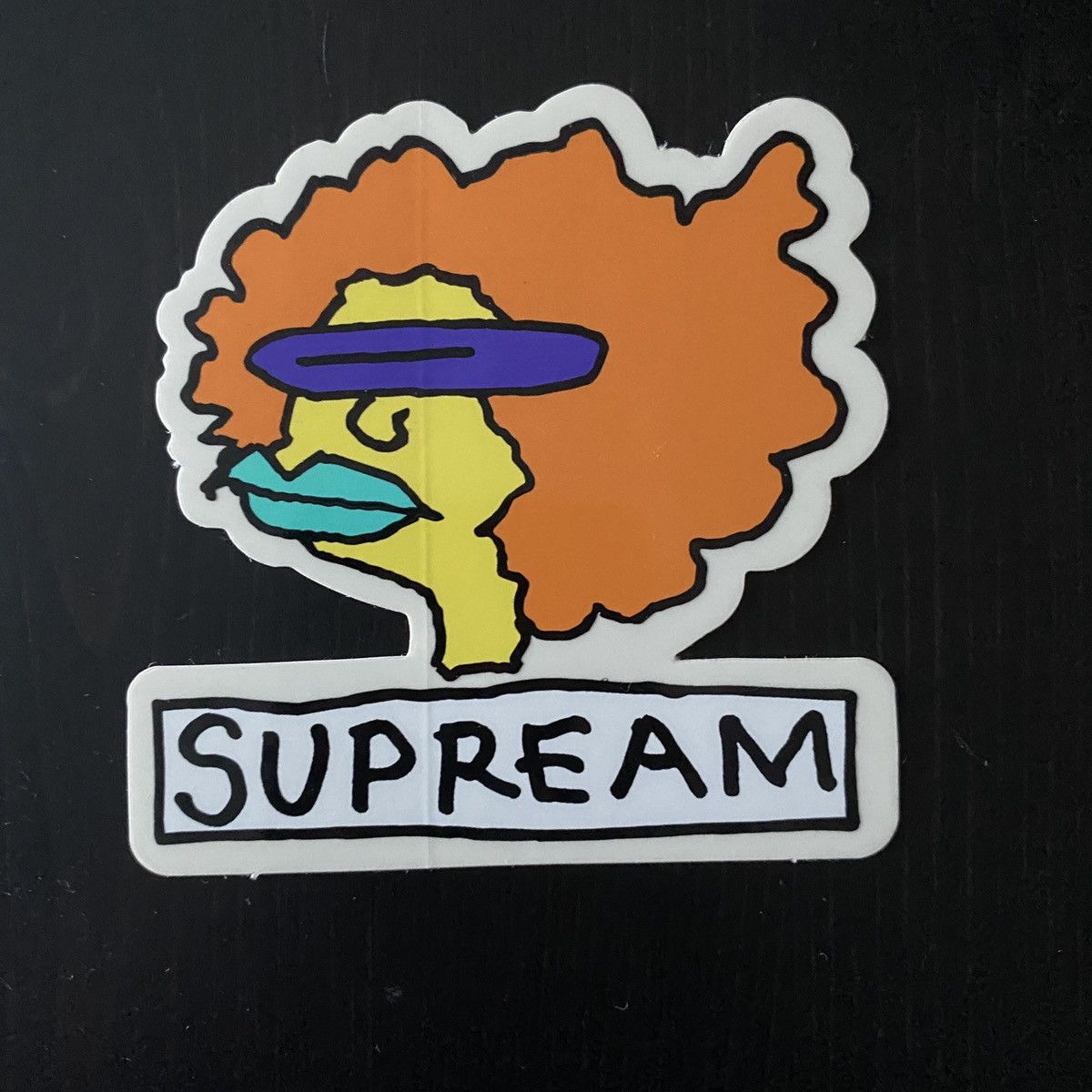 Supreme Supreme Ramm Head Mark Gonzales Sticker FW17 | Grailed