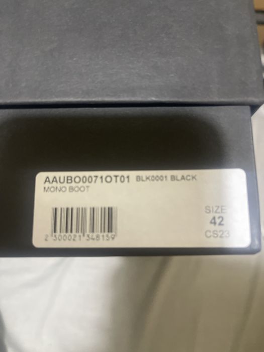 1017 ALYX 9SM Alyx Mono Boot in black | Grailed