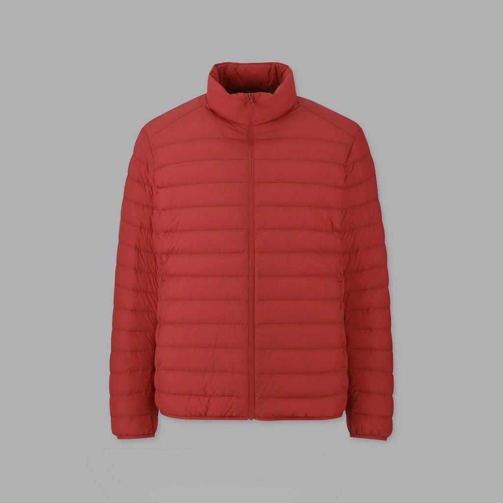 Outdoor Life × Streetwear × Uniqlo Uniqlo Red down lightweight puffer ...
