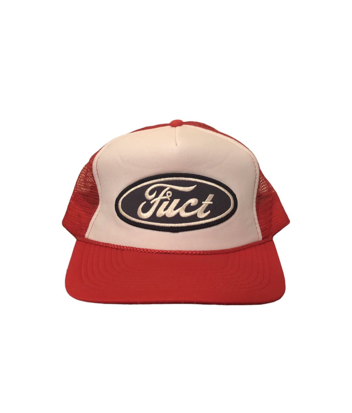 FUCT Rare 90s Vintage FUCT Oval Trucker Hat Nirvana | Grailed