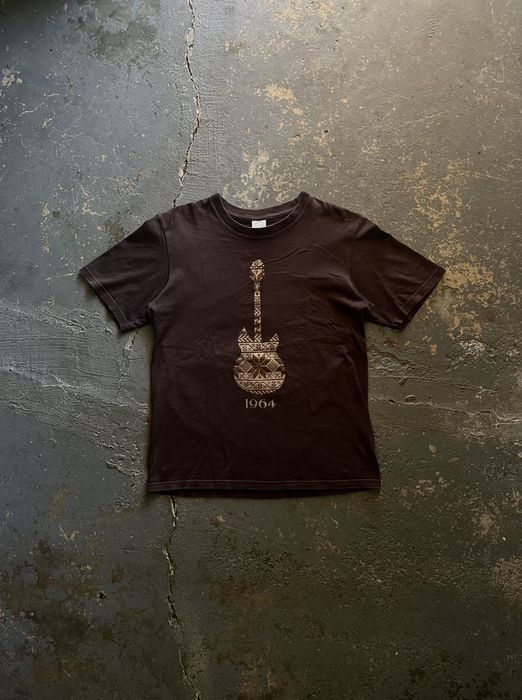 Number (N)ine AW02 “Nowhere Man” Guitar/Bass 1964 Tee | Grailed