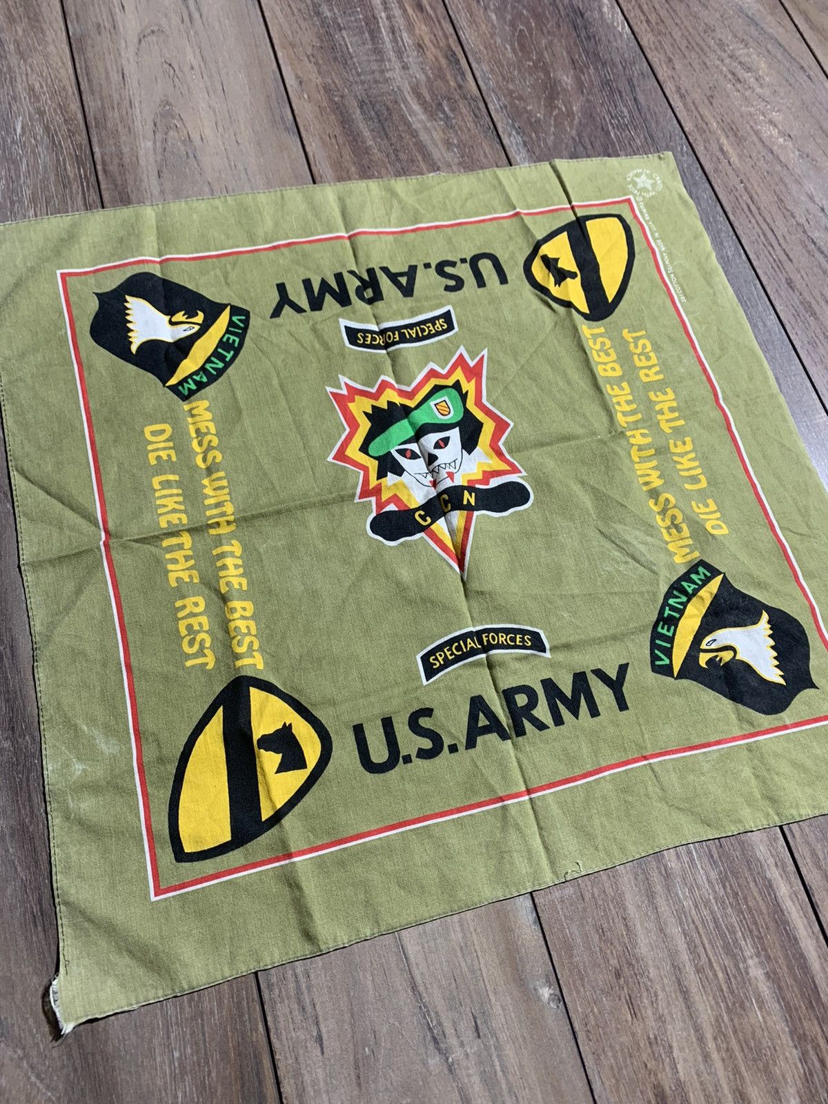 Military × Vintage Vintage Vietnam war bandana | Grailed